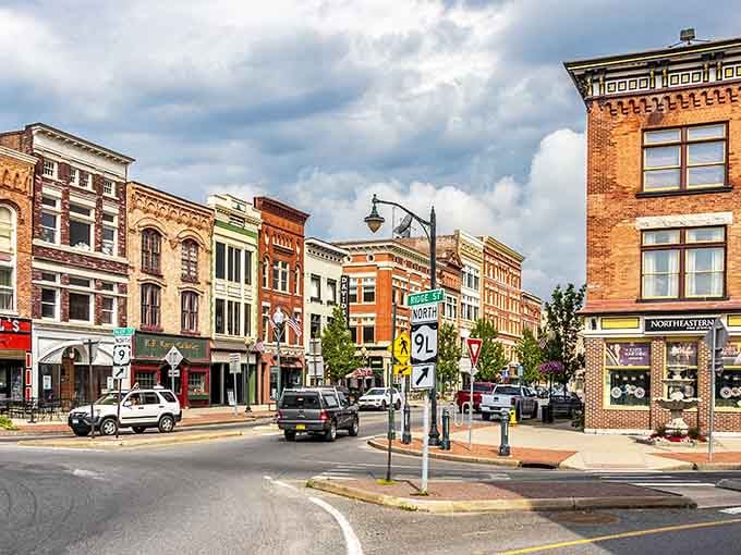 Downtown Glens Falls serves up that rare combination of historic charm and actual places to park your car.