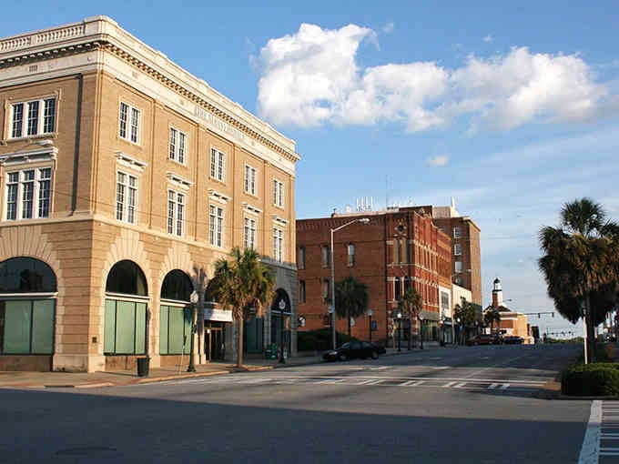 Wide streets and classic architecture remind you that some places still value breathing room over hustle.