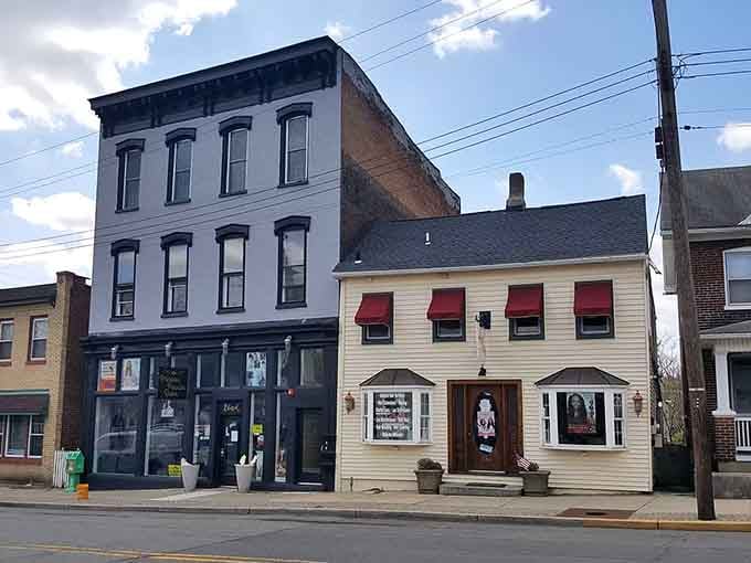 Downtown Phillipsburg's colorful buildings prove that architectural charm doesn't require a trust fund to enjoy.