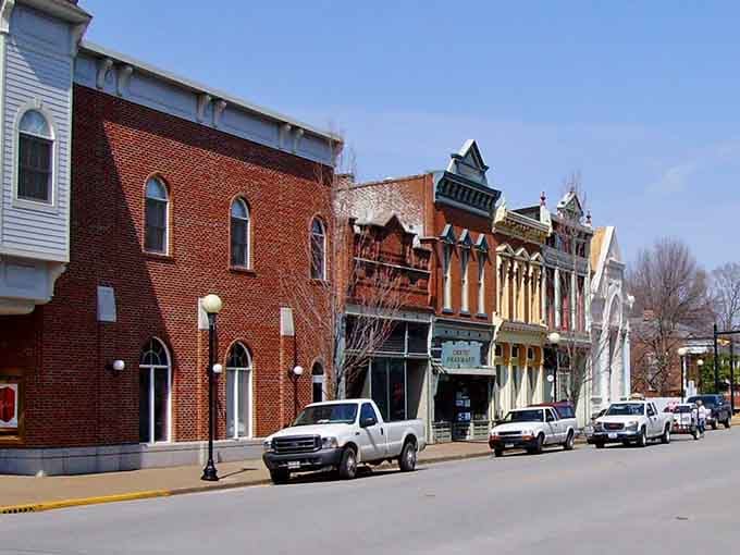 This Main Street looks like someone lovingly preserved a slice of 19th-century America and forgot to add the crowds.