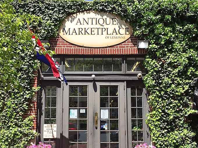 Those double doors have seen countless treasure hunters pass through, each one leaving with stories and probably overstuffed shopping bags.