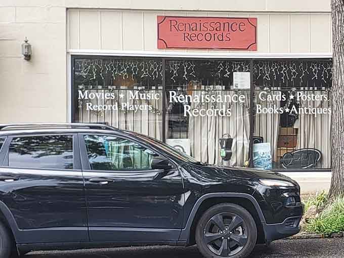 Renaissance Records sits waiting on a quiet Birmingham street, ready to swallow your afternoon whole and make you grateful for it.