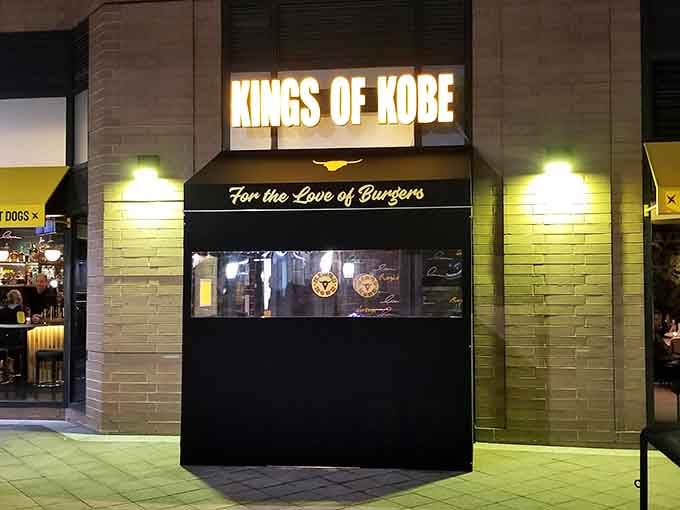 When the sun sets, those illuminated signs transform into beacons guiding burger lovers home to their premium beef paradise.