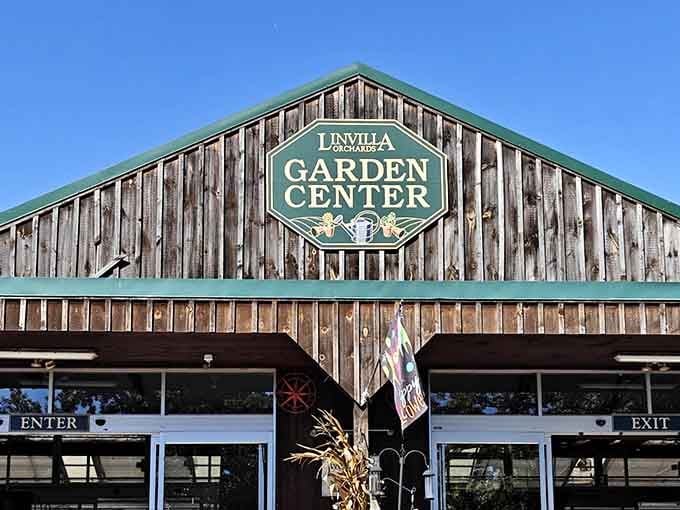 That weathered barn facade isn't just charming, it's your gateway to the best apple cider donuts in Pennsylvania.