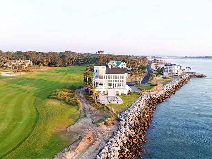 Where the fairway meets the Atlantic and your golf game suddenly has the world's most beautiful excuse for distraction.
