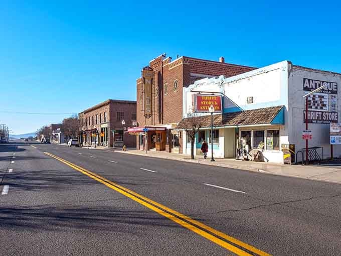 Main Street Alturas looks like the set of every Western you've ever loved, except the coffee's real and nobody's getting shot.