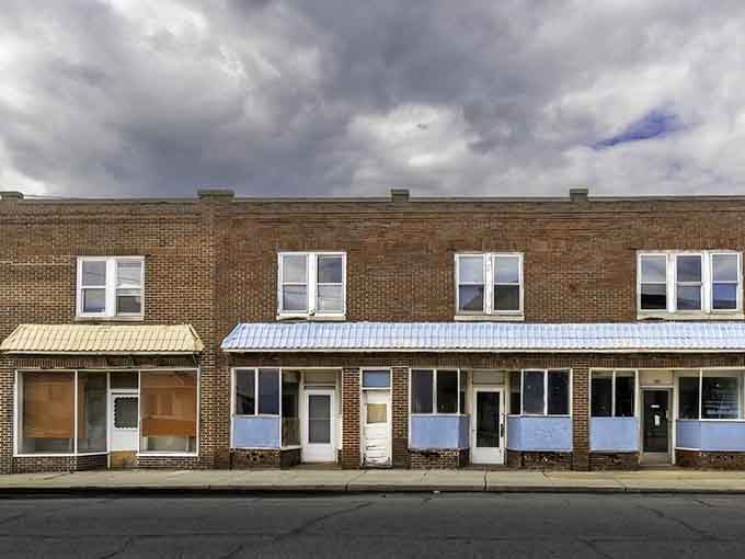Downtown Crisfield wears its history like a comfortable old sweater, brick buildings standing proud without apology.