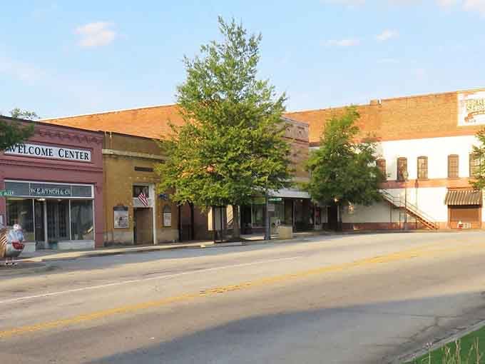 The town square looks like it was designed by someone who actually understood what "community gathering space" means.