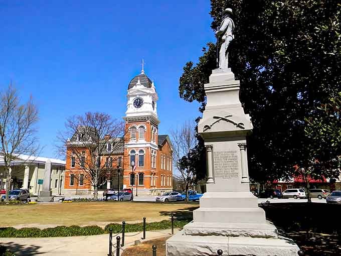That courthouse has seen more drama than most TV shows, and it's still standing tall and gorgeous.