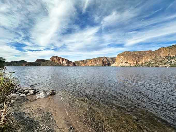 Those canyon walls rising from crystal-clear water prove that Arizona's been keeping secrets from the rest of us.