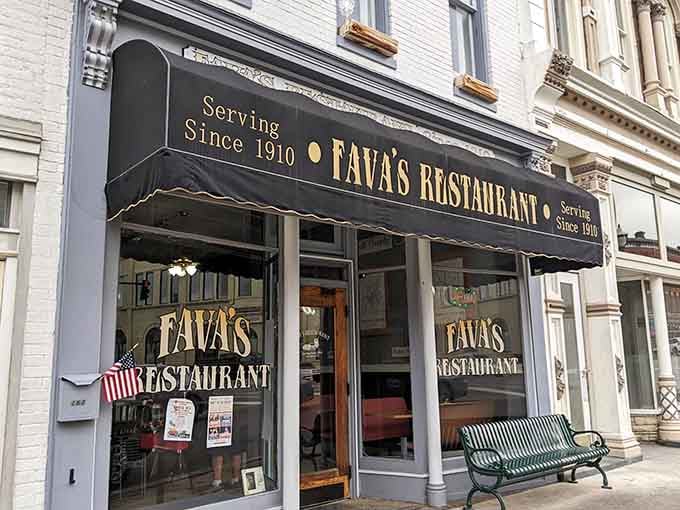 That classic awning and storefront have been welcoming hungry souls since before your grandparents' first date.