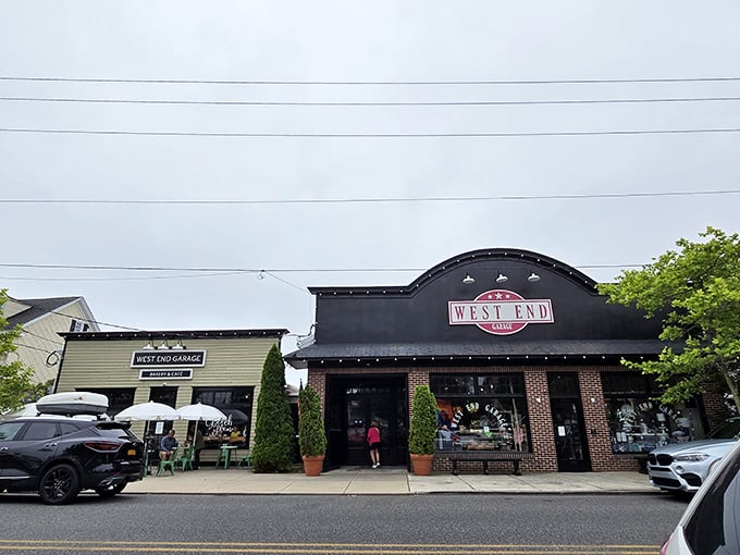 That distinctive facade tells you this isn't your average shopping destination, and the transformation inside is even better.