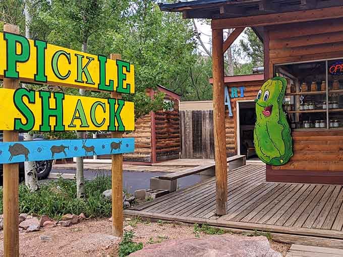 When a rustic mountain shack dedicates itself entirely to pickles, you know you've found something special.