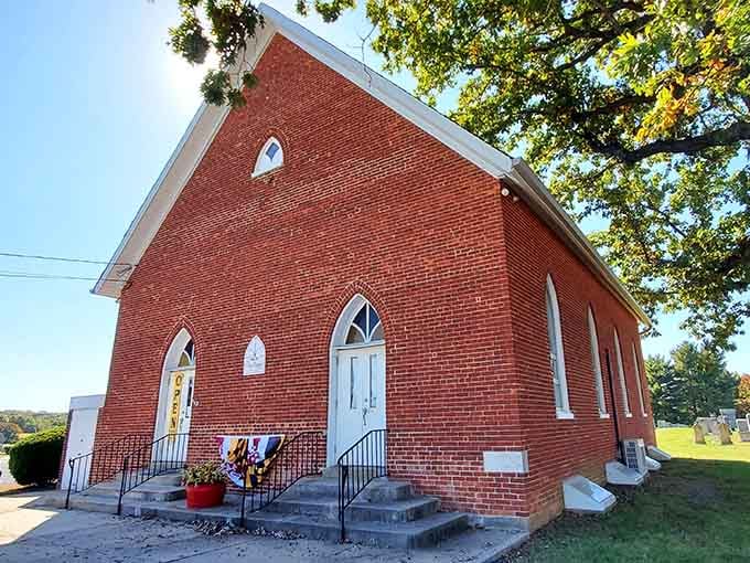 That red brick church building isn't just architecturally stunning&mdash;it's your gateway to paradise in Westminster.
