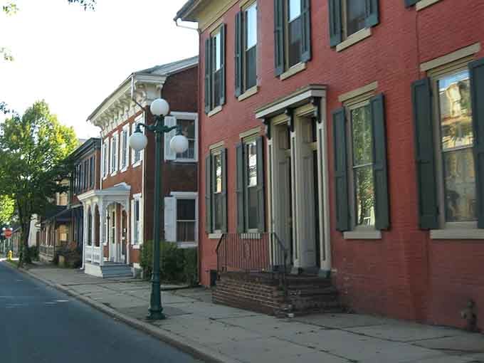 Historic homes line peaceful streets where neighbors still wave and actually mean it.