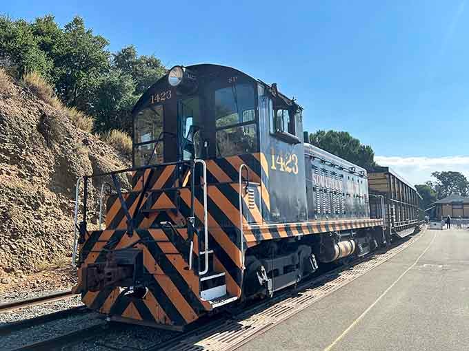 This diesel workhorse may not be as flashy as steam, but it'll get you through the canyon just fine.