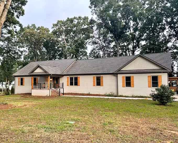 The calm before the magical storm &ndash; just a regular South Carolina house hiding extraordinary secrets within its walls.