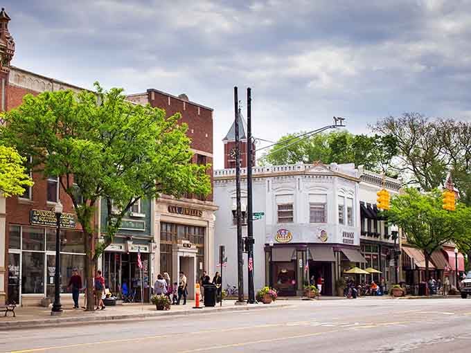 These storefronts have seen generations come and go, yet they're still standing proud like Michigan's answer to Main Street USA.