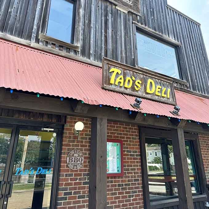 The unassuming storefront hides sandwich wizardry inside, proving that greatness doesn't need to show off with fancy architecture.