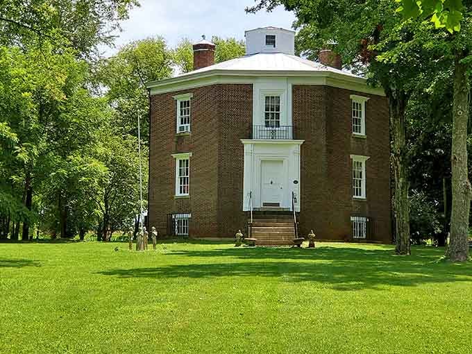 Eight sides of pure architectural rebellion standing proud against Kentucky's rolling landscape since the antebellum era.