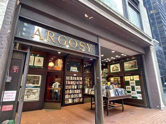 That elegant storefront isn't selling overpriced lattes; it's your gateway to six floors of literary treasure.