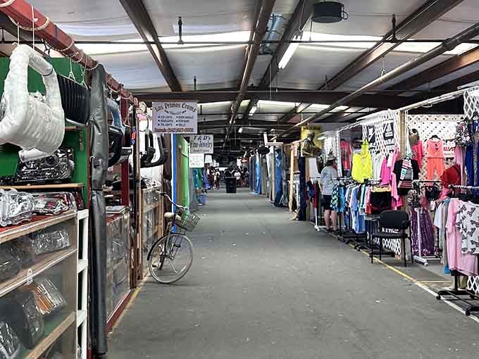 Those metal-roofed aisles stretch on forever, packed with treasures that'll make your credit card nervous.
