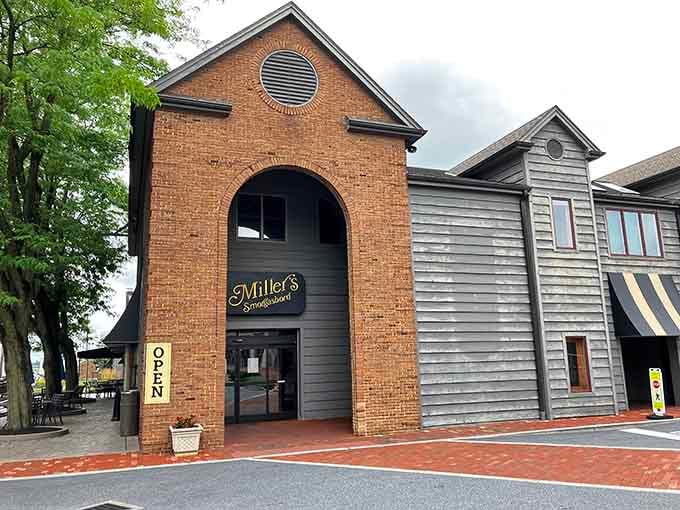 The brick and timber facade welcomes you like an old friend, promising comfort food adventures inside.