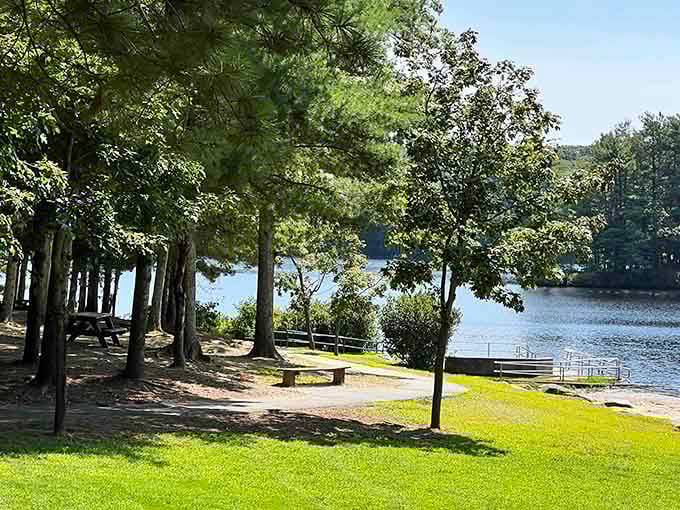 This is what "getting away from it all" looks like when it's only twenty minutes from your house.