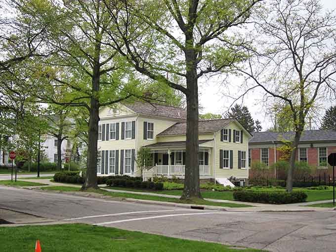 Classic architecture meets small-town charm in Hudson, where historic homes still know how to make an entrance.