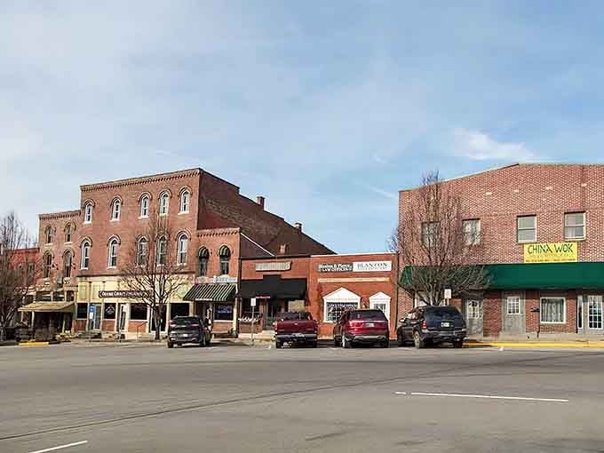 These historic storefronts have seen generations come and go, and they're still standing proud on the square.