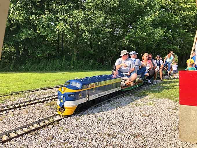 All aboard the most charming railway you never knew existed, where full-sized smiles meet pint-sized locomotives in perfect harmony.
