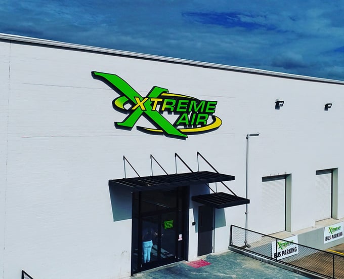 That bold green logo isn't just signage&mdash;it's a promise that boring afternoons officially end here.