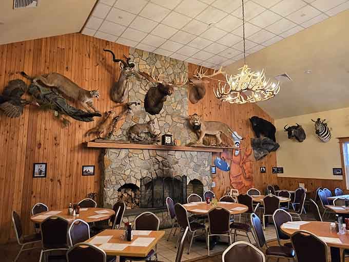 From the outside, you'd never guess this unassuming building houses one of New Jersey's wildest dining experiences inside.