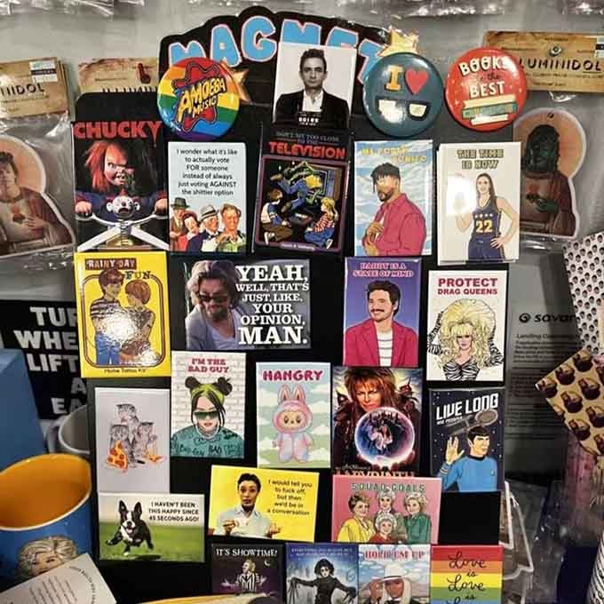 Pop culture magnets that'll make your refrigerator infinitely cooler than your neighbor's boring appliance door.