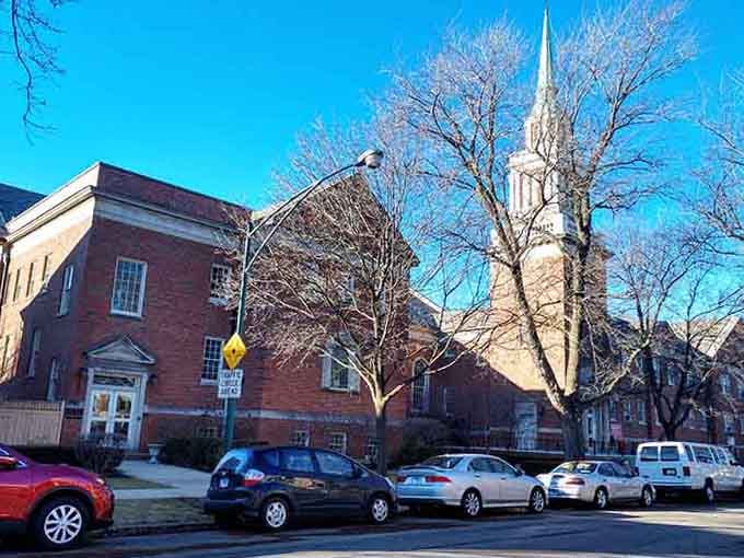 Historic churches stand as architectural anchors, reminding everyone that some things are worth preserving in this city.