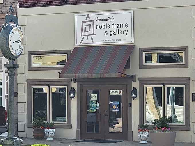 Nunnally's Noble Frame & Gallery adds artistic flair to downtown, because culture belongs everywhere, not just big cities.