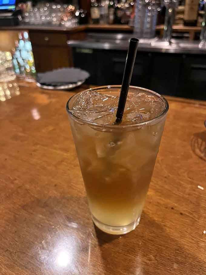 That refreshing cocktail at the bar looks like liquid sunshine in a glass, doesn't it?