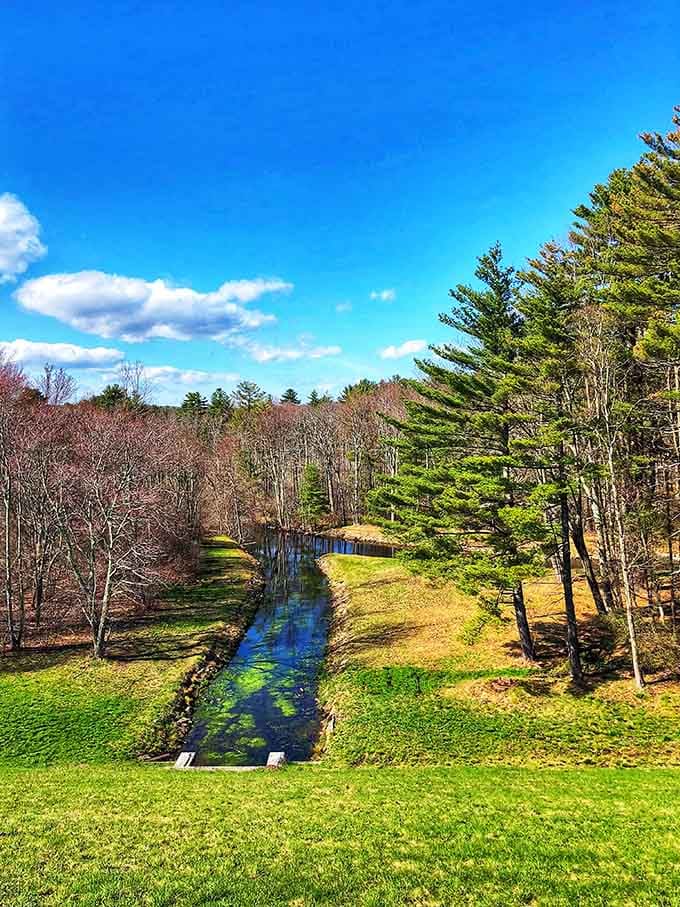 Spring brings rushing streams that sound like nature's own symphony, complete with rocks providing the percussion section throughout.