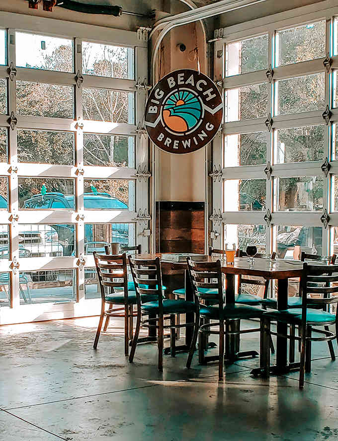 Floor-to-ceiling windows flood the space with light, making every seat feel like the best seat in the house.