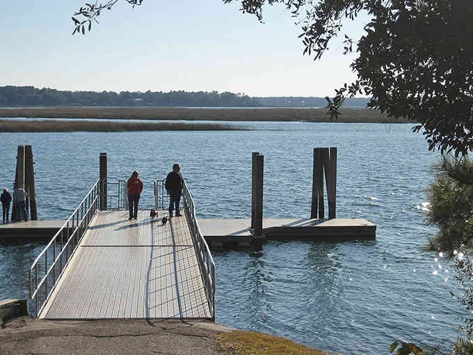 Walking this dock at sunrise costs nothing but delivers peace of mind that therapists charge two hundred dollars per hour to provide.