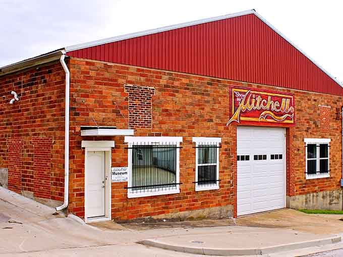 The Mitchell Collection celebrates automotive history in a brick building that's as classic as the cars it honors.