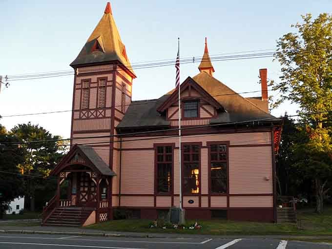 Brimfield's ornate Town Hall proves that this tiny town has always appreciated beautiful things from bygone eras.