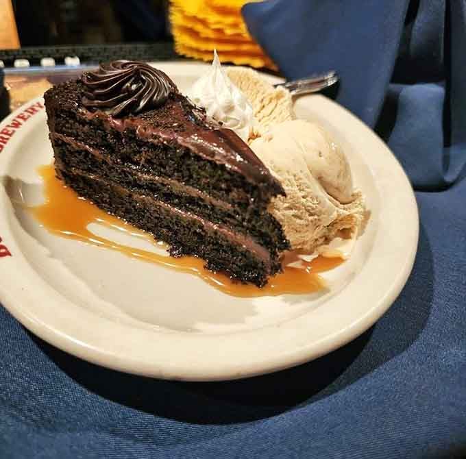 Layers of chocolate cake so decadent, you'll need to share it or risk entering a sugar coma.