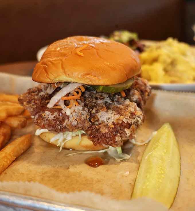 The Rowley Crunch sandwich comes with housemade chips that are dangerously addictive, fair warning to all.