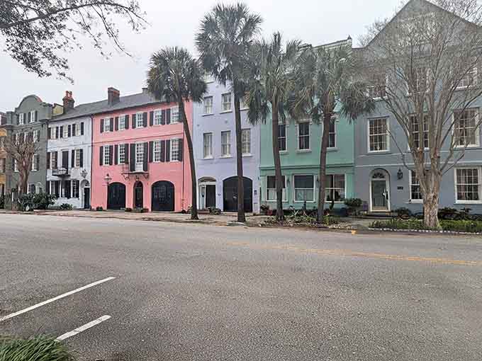 Rainbow Row's pastel perfection makes every photographer's heart skip a beat and Instagram feeds infinitely more colorful.