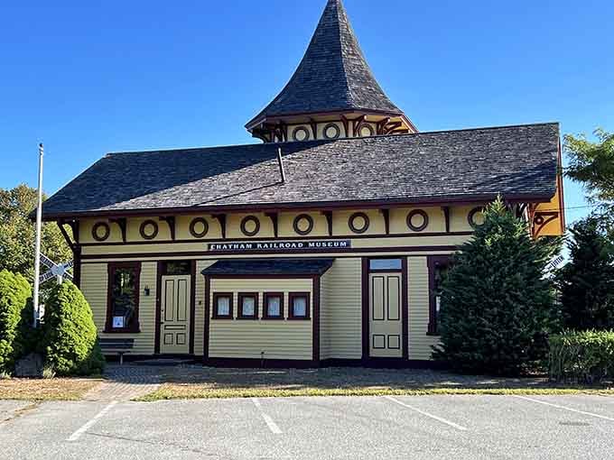 The Railroad Museum's Victorian architecture makes you wonder if trains were just an excuse to build really fancy waiting rooms.