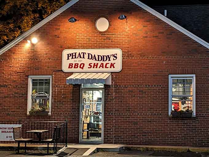 Phat Daddy's BBQ Shack promises smoky meats and the kind of casual dining that requires extra napkins.