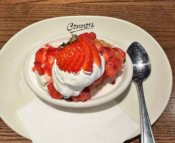 Fresh strawberries and whipped cream create a shortcake that's basically summer vacation on a plate.