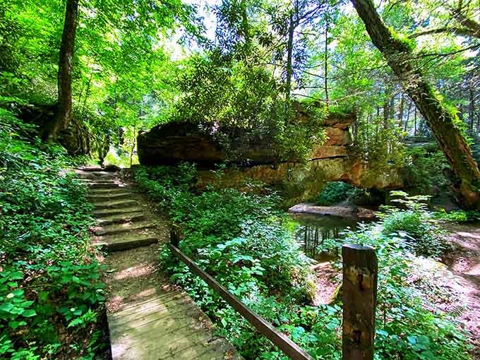 A hiking trail so inviting, even your couch-potato friend might consider lacing up those dusty sneakers.