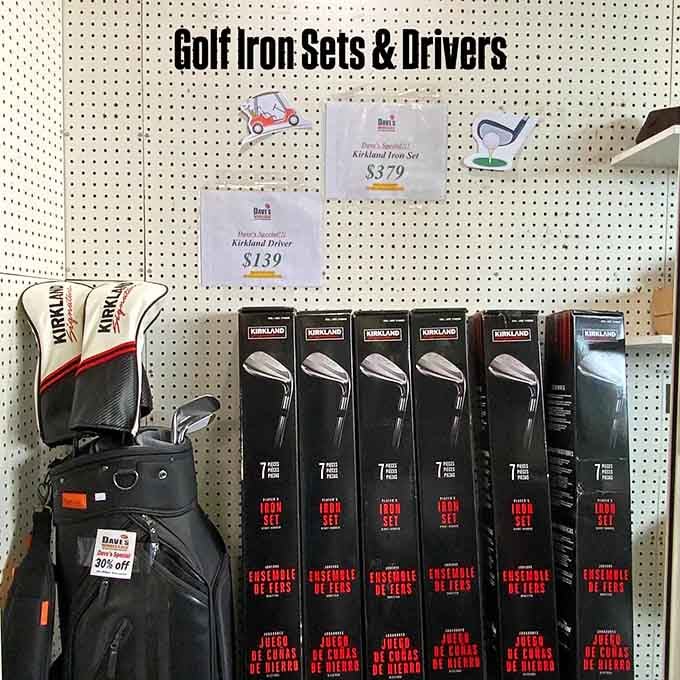 Golf equipment that lets you hit the links without your wallet taking a bigger beating than your scorecard.